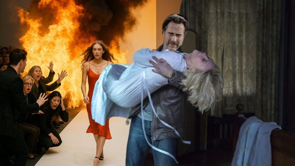 Stunning Twist! Ridge Rescues Brooke from Fiery Fashion Show Disaster ...