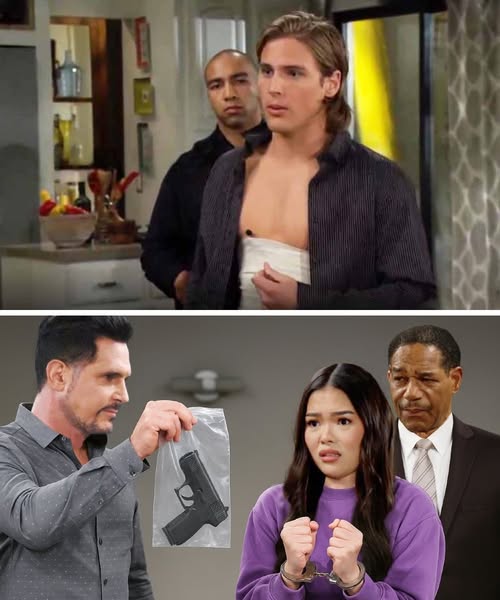The Bold And The Beautiful Spoilers: Luna Shot Will in the Stomach With ...