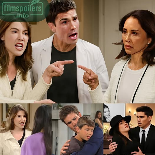 YOU LIED ABOUT LUNA'S FUNERAL!" - Finn & Steffy Confront Lee | Is Luna ...