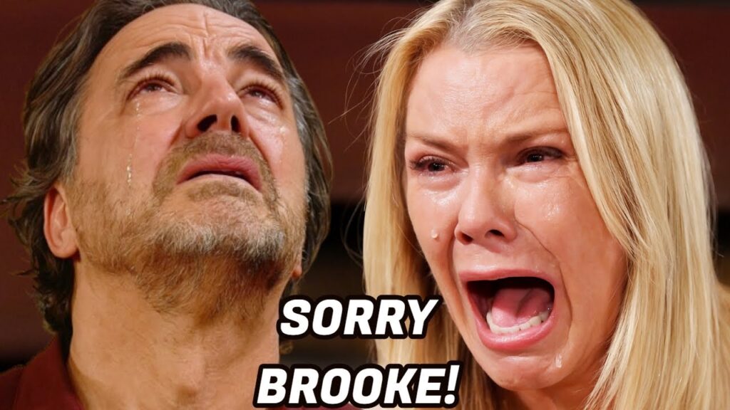 B&B Spoilers: Ridge Lies To Brooke With 6 Words That Make Her Cry In ...