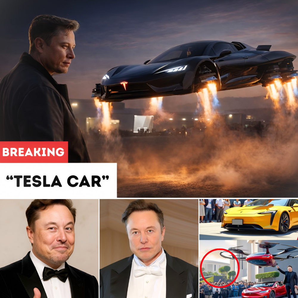 Elon Musk’s First Flying Tesla Car Prototype Just Shocked the World ...